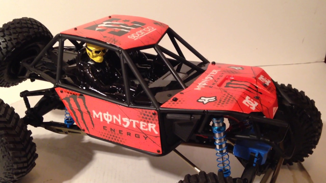 Axial Bomber custom painted panels - YouTube