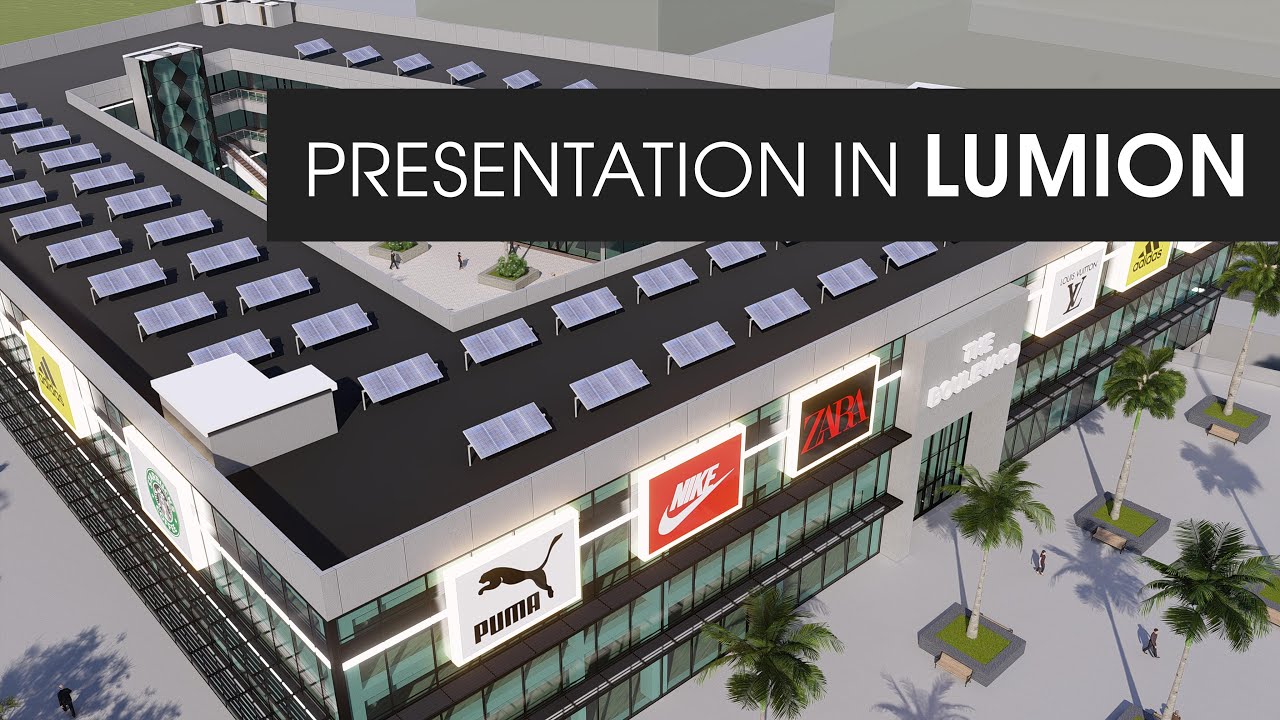 Presentation of a Civil Engineering Project in Lumion - YouTube