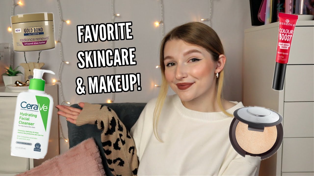 Current Favorite Skincare And Makeup Youtube