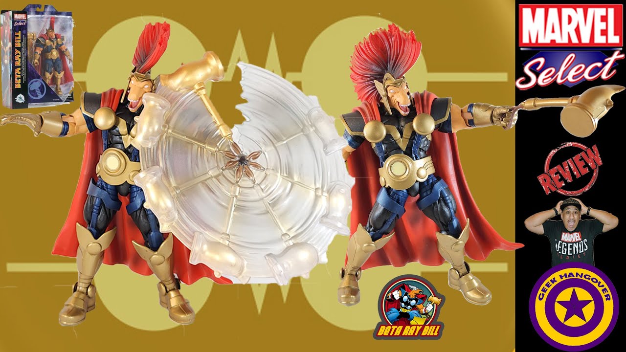 Diamond Select Toys Marvel Select Beta Ray Bill Action Figure Review ...