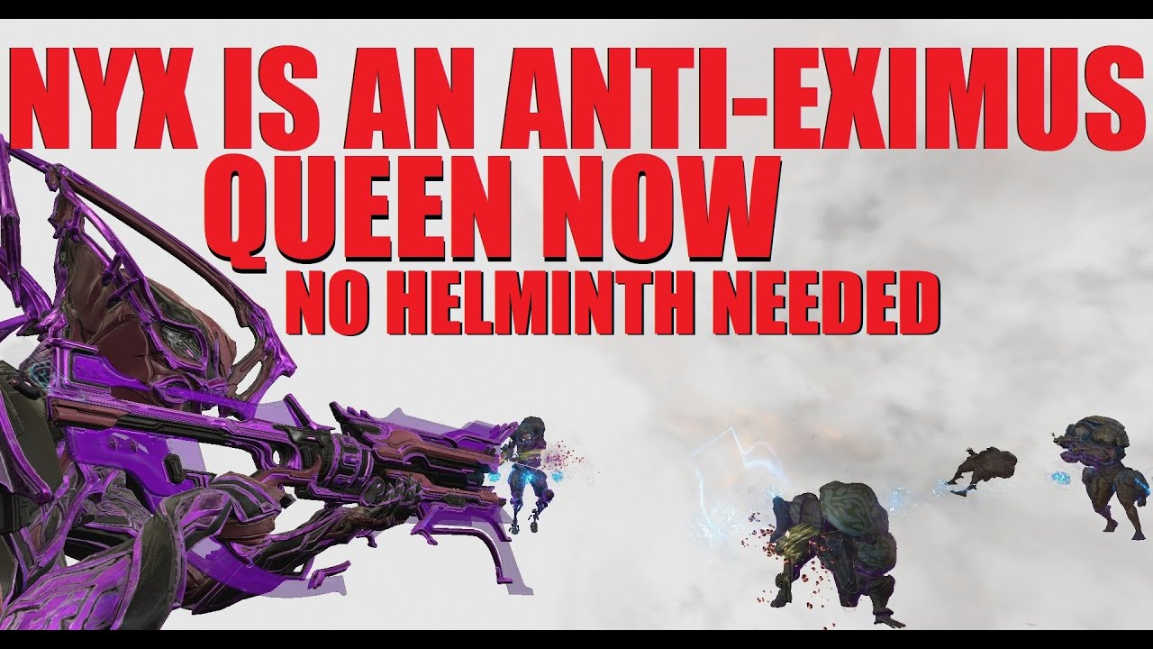 [WARFRAME] Nyx Is The New Bane Of The Eximus Build/Guide l Angels Of ...