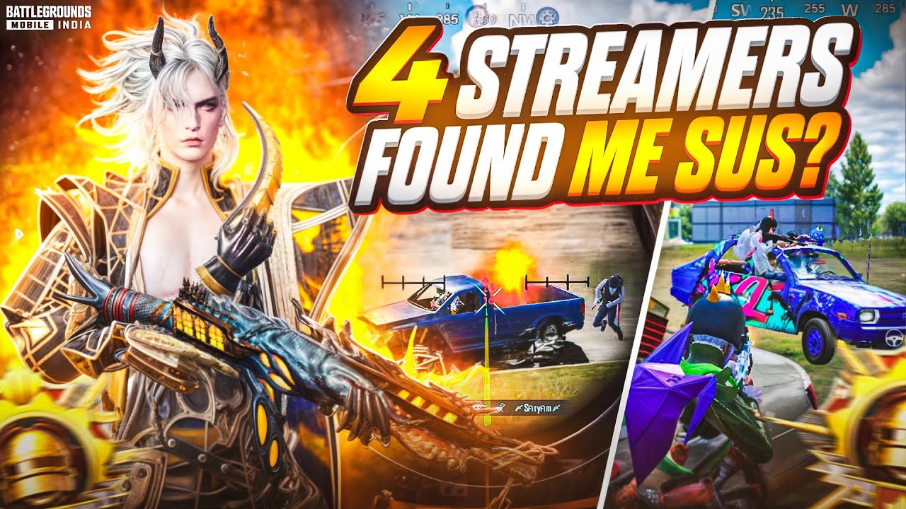 4+ Pro Streamer’s Found me SUS‼️ Zodd vs 4 Streamer’s in Conqueror ...