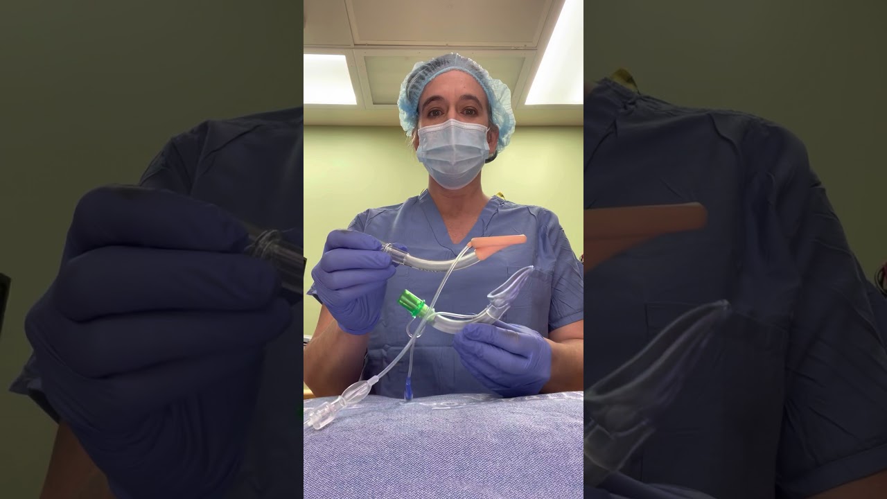 Pediatric difficult intubation through Air-Q intubating LMA - YouTube