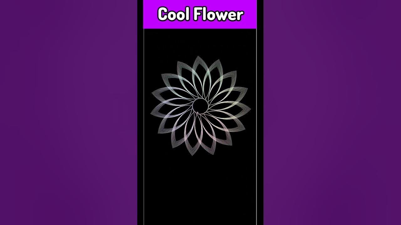Awesome Flower Drawing In Python Turtle Python Codingstatus Shortcodingvideo Youtube 