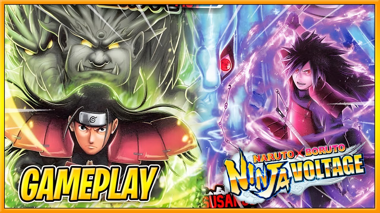 HASHIRAMA E MADARA V1 OLD RE-KIT EX GAMEPLAY ATTACK MISSION / NARUTO X ...