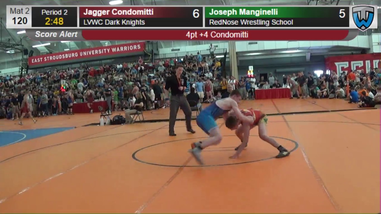 556 Cadet 120 Jagger Condomitti LVWC Dark Knights vs Joseph Manginelli ...