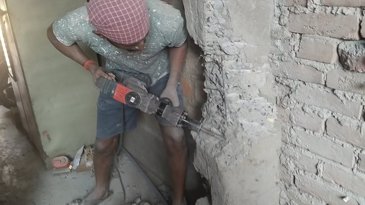 Pillar Cutting ⚒️Hammer Machine 7Kg GAOCHENG Pillar Cutting Hammer 💥⚒️🔨 ...