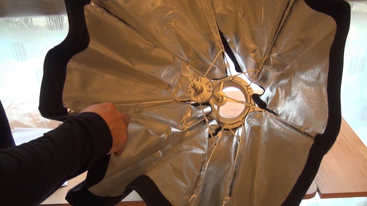 Unboxing: Octobox/Octagonal Phot-R 80cm P-80BW Profissional - YouTube