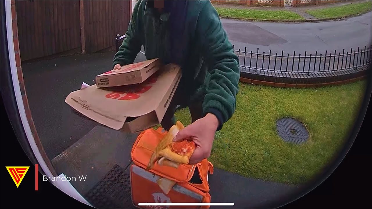 Delivery Disaster: Man Drops Pizza on Ground, Still Delivers It ...