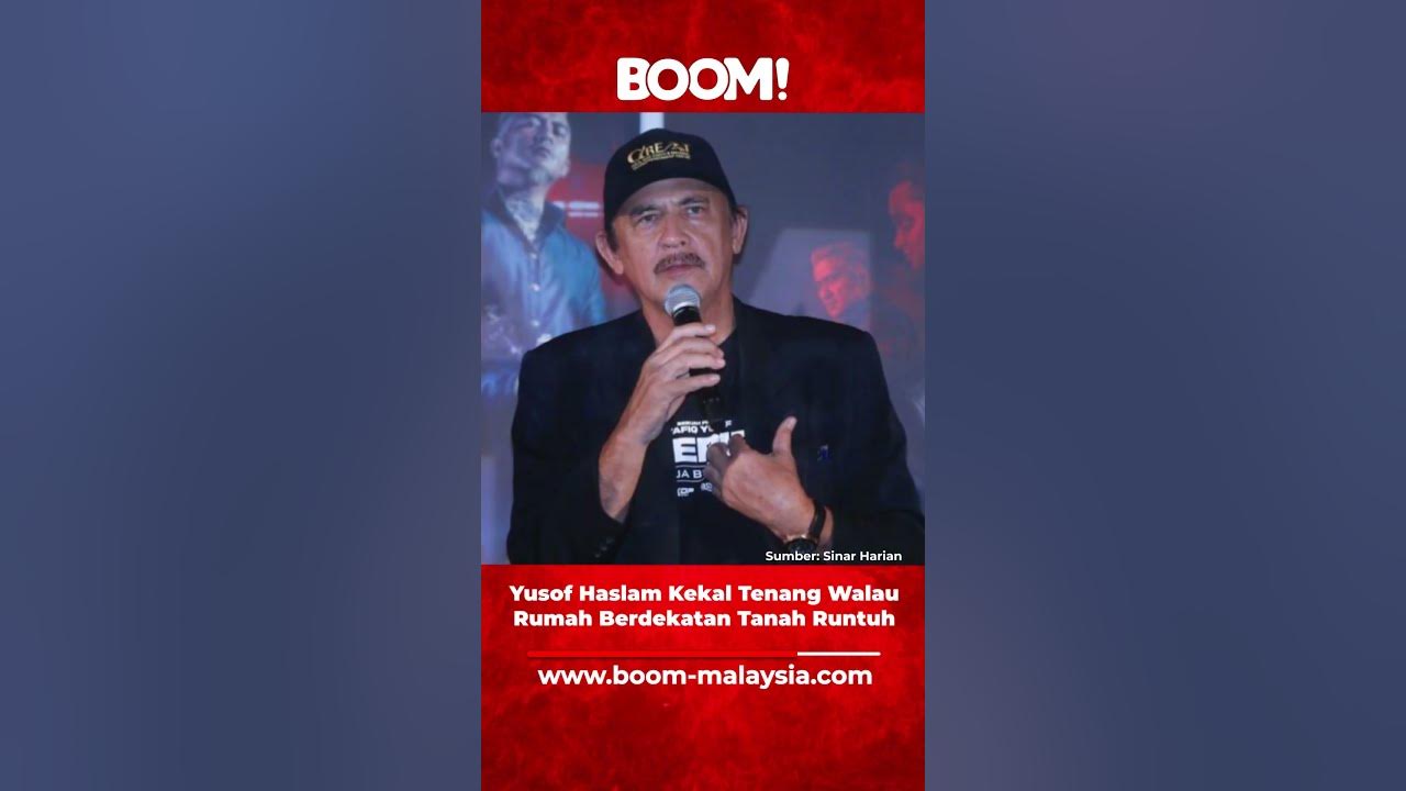 Yusof Haslam tak rancang pindah rumah. #boom #boommalaysia #shorts - YouTube