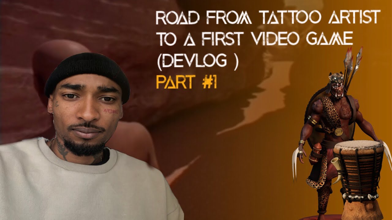 Making a Video Game as Tattoo artist to get into the gaming Industry(Devlog) part 1 - YouTube