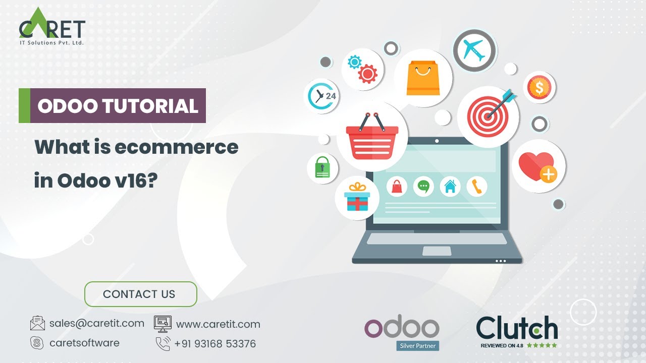 What is ecommerce in Odoo 16? | Odoo eCommerce & Website - YouTube