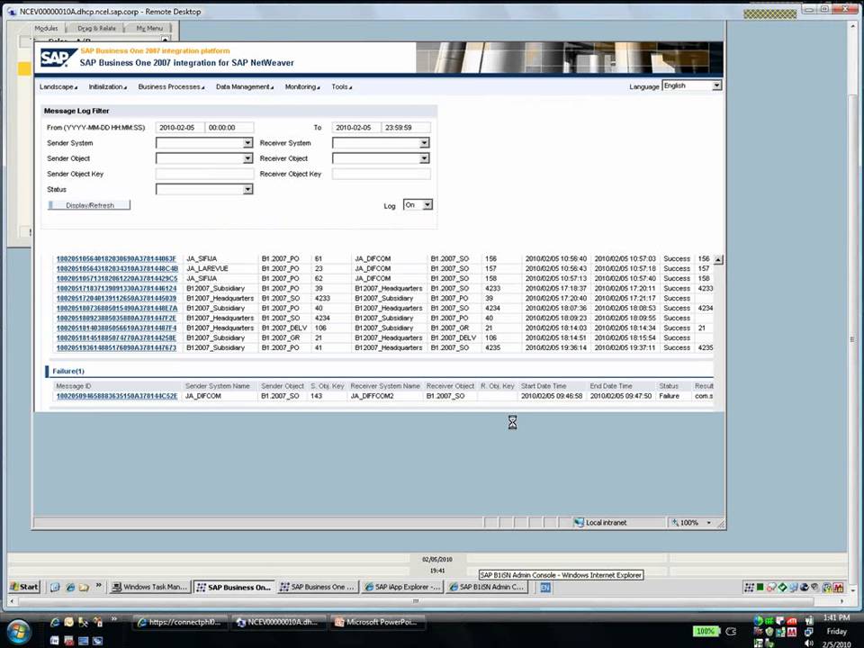 SAP Business One to SAP Business One Integration using B1i - YouTube
