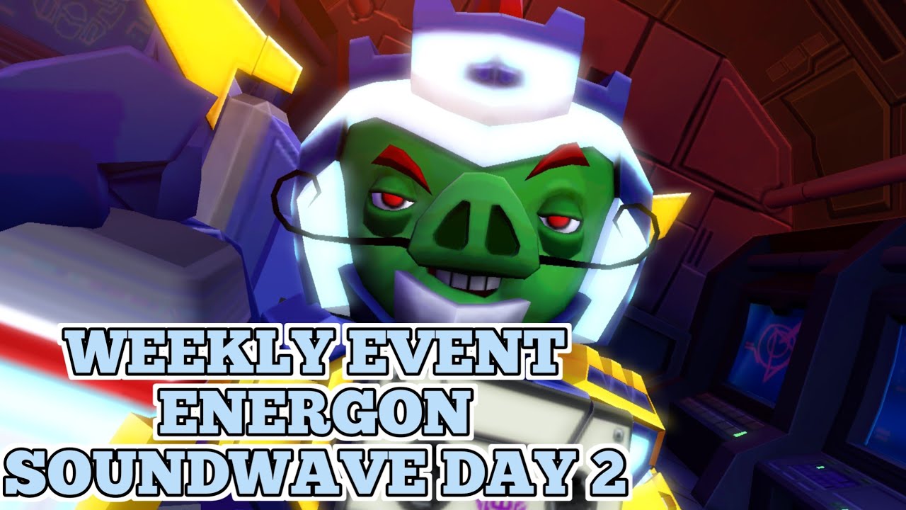 Angry Birds Transformers Energon Soundwave Event Day 2 - Energon ...