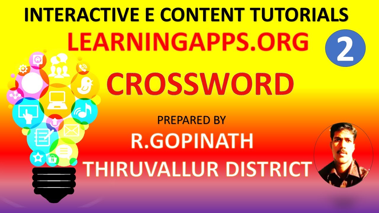 INTERACTIVE ECONTENT TUTORIAL 2 R GOPINATH SG TEACHER THIRUVALLUR ...