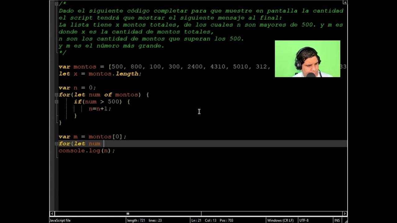 programando: resolviendo desafío de javascript - YouTube