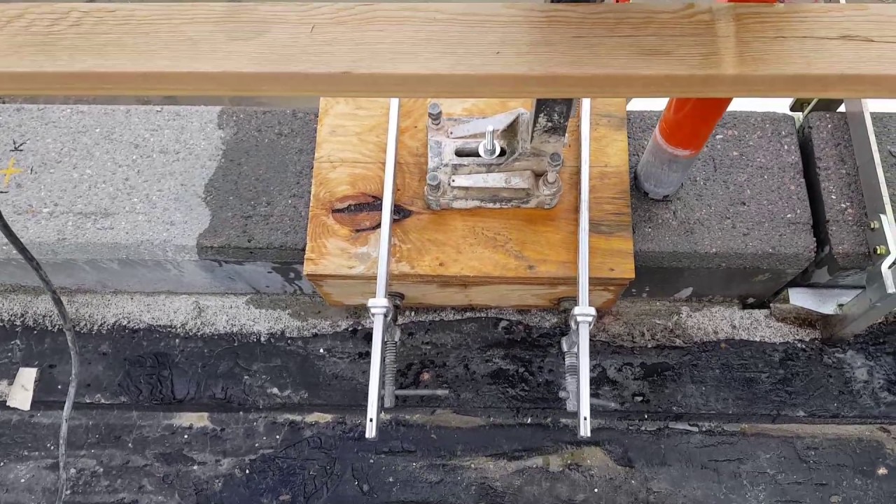 Precast wall core drill gizmo - YouTube