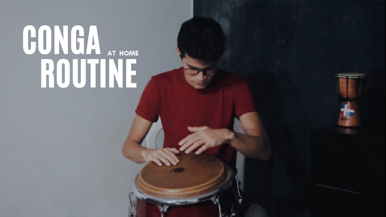 CONGA ROUTINE AT HOME - YouTube