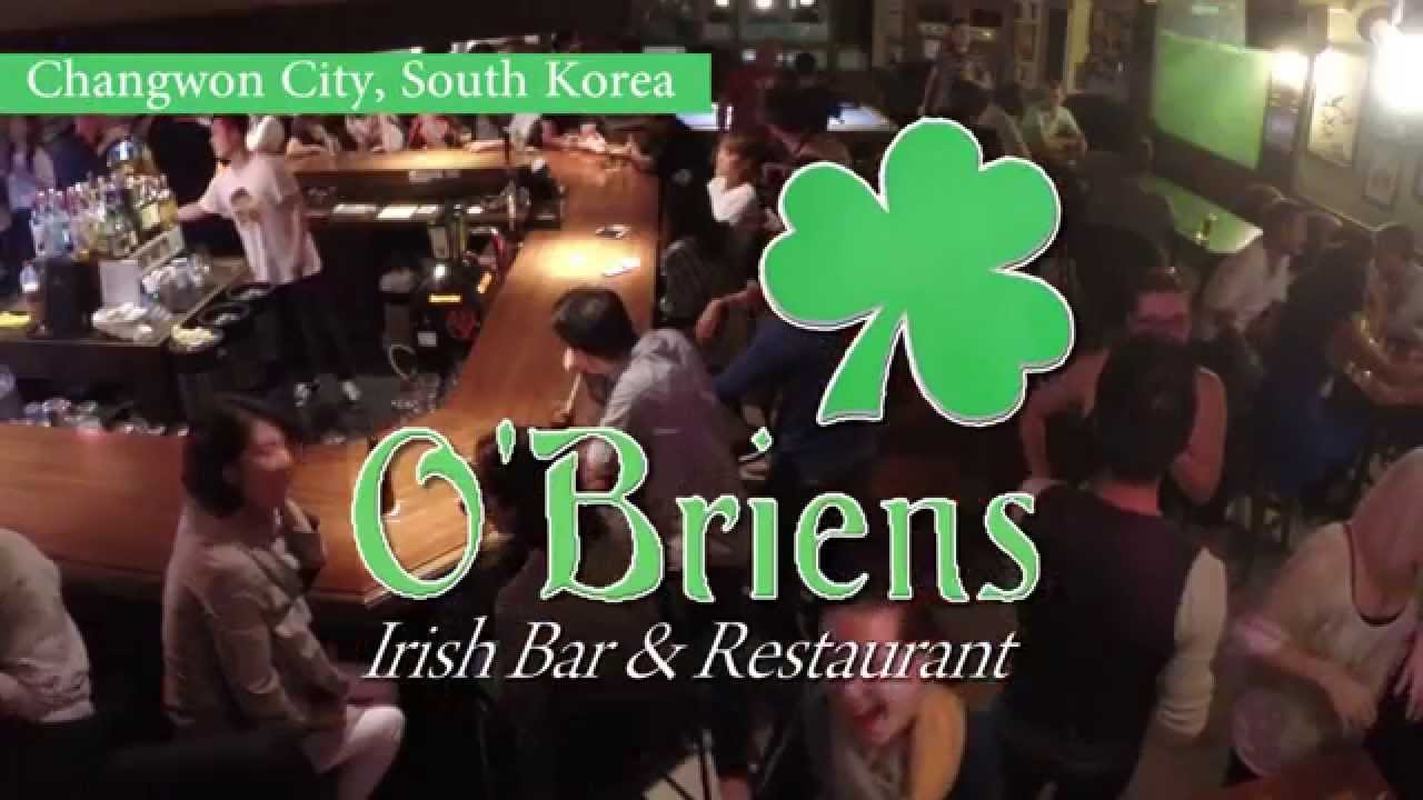 O'Briens Irish Bar and Restaurant, Changwon CIty, South Korea - YouTube