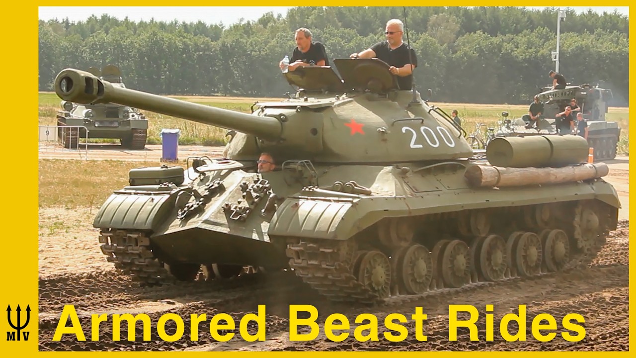 Unstoppable Armor: Soviet IS-3 in Driving Action - YouTube