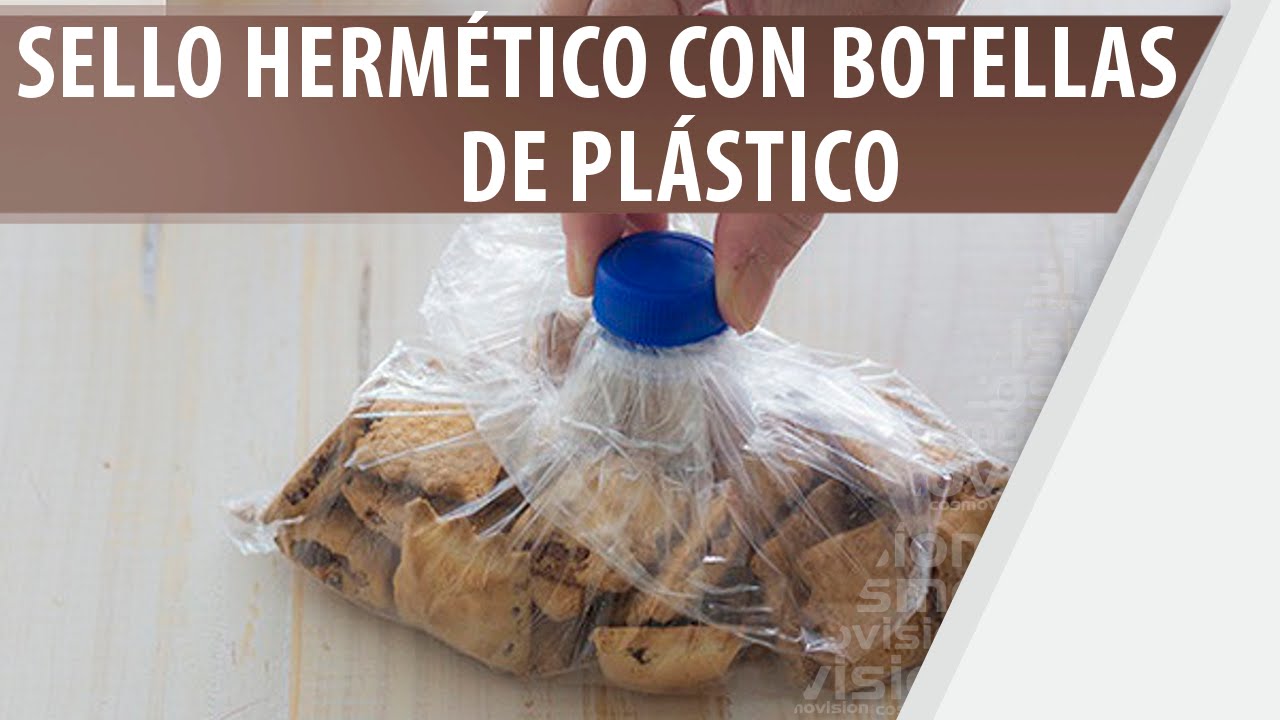 Tips - Sello hermético con botella de plástico - YouTube