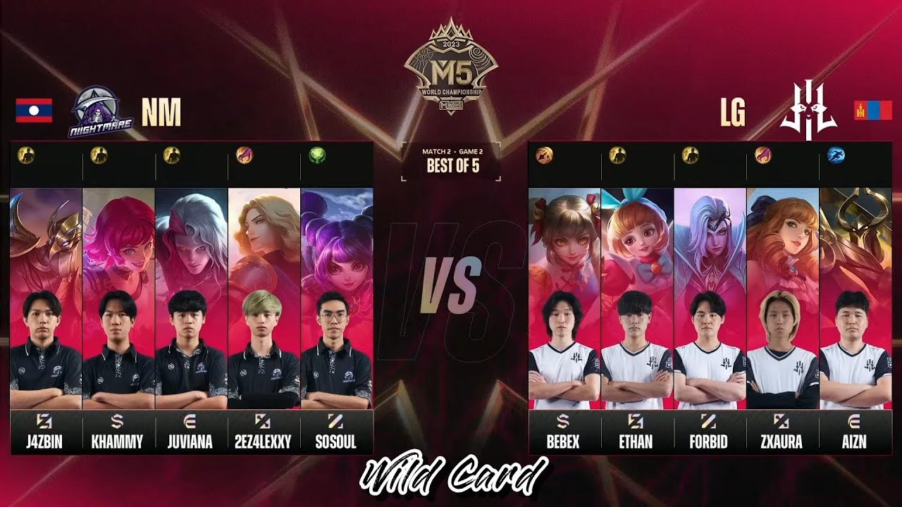 [ Fase Wild Card ] LG VS NM ( 2 - 0 ) BO5 Game 2 Match 14 Kejuaraan ...