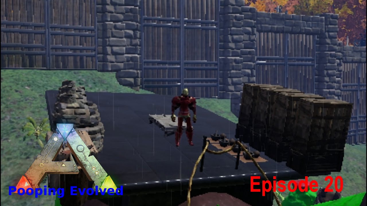 ARK Survival Evolved -Pooping Evolved- Ep20 Mobile Processing - YouTube