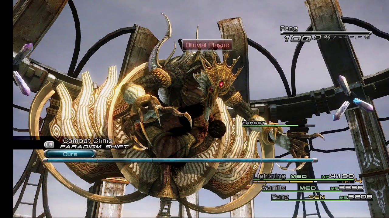 final fantasy xiii boss: dahaka - YouTube