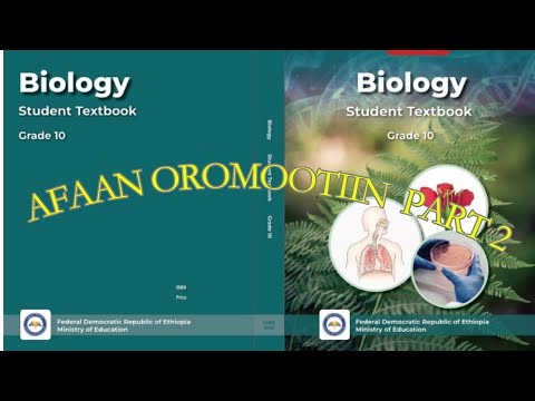 Biology grade 10 unit 1 by Afaan Oromoo - YouTube