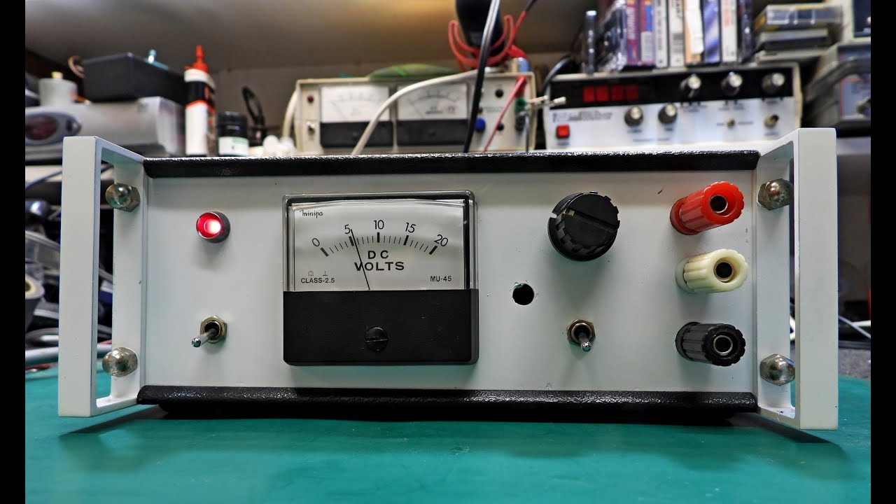 Home Made Dual Tracking Power Supply Restoration - YouTube