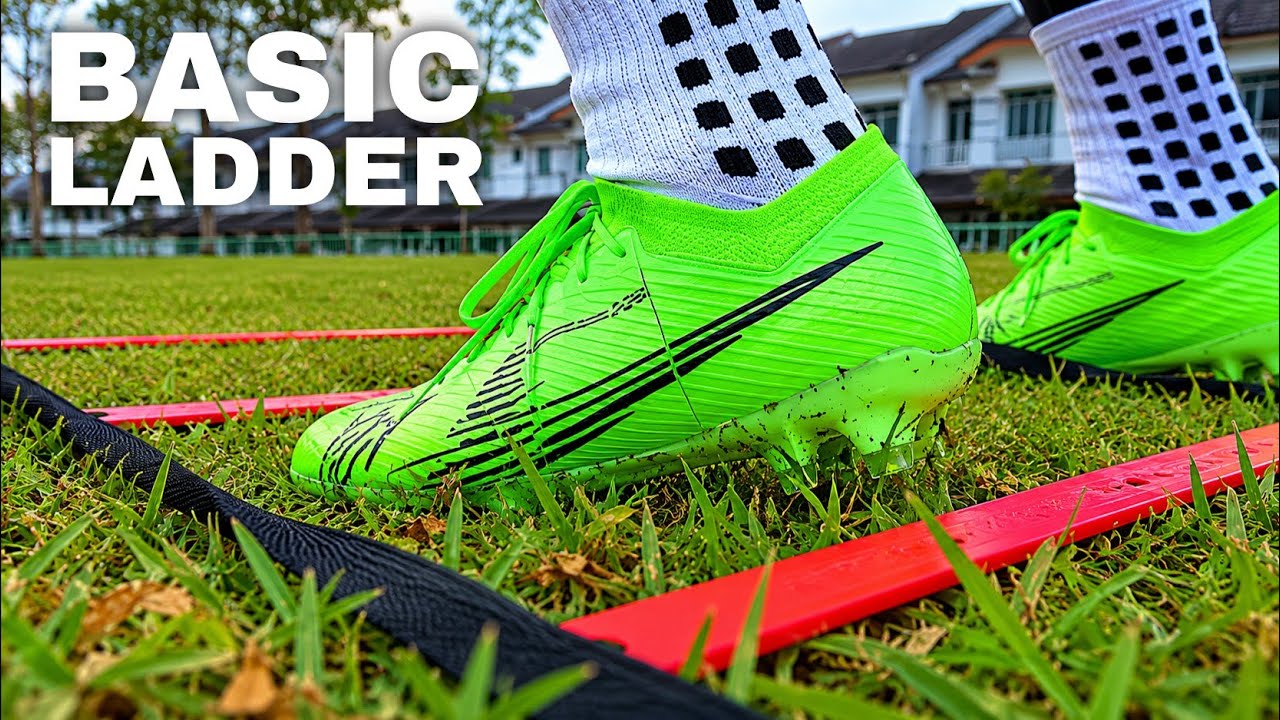 5 Basic Agility Ladder Drills to improve your Foot Speed - YouTube