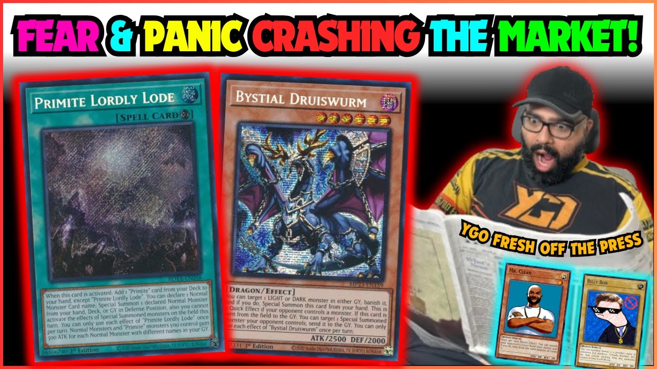 📈 WARNING! SUDDEN FEAR & PANIC FLASH CRASHING THE YUGIOH MARKET HARD! 📈 | Yu-Gi-Oh! Market Watch ...