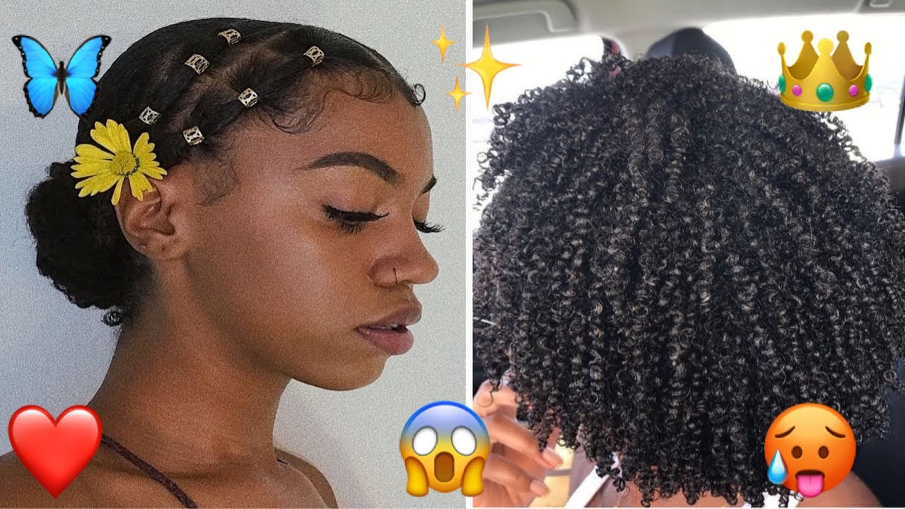 👑 POPPIN NATURAL HAIRSTYLES FOR SUMMER 👑 - YouTube