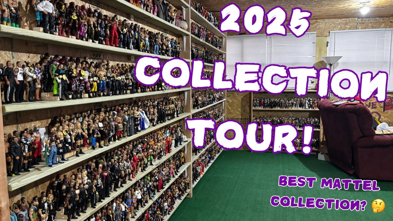 2025 Figure Collection Tour - WWE Action Figure Showcase - YouTube