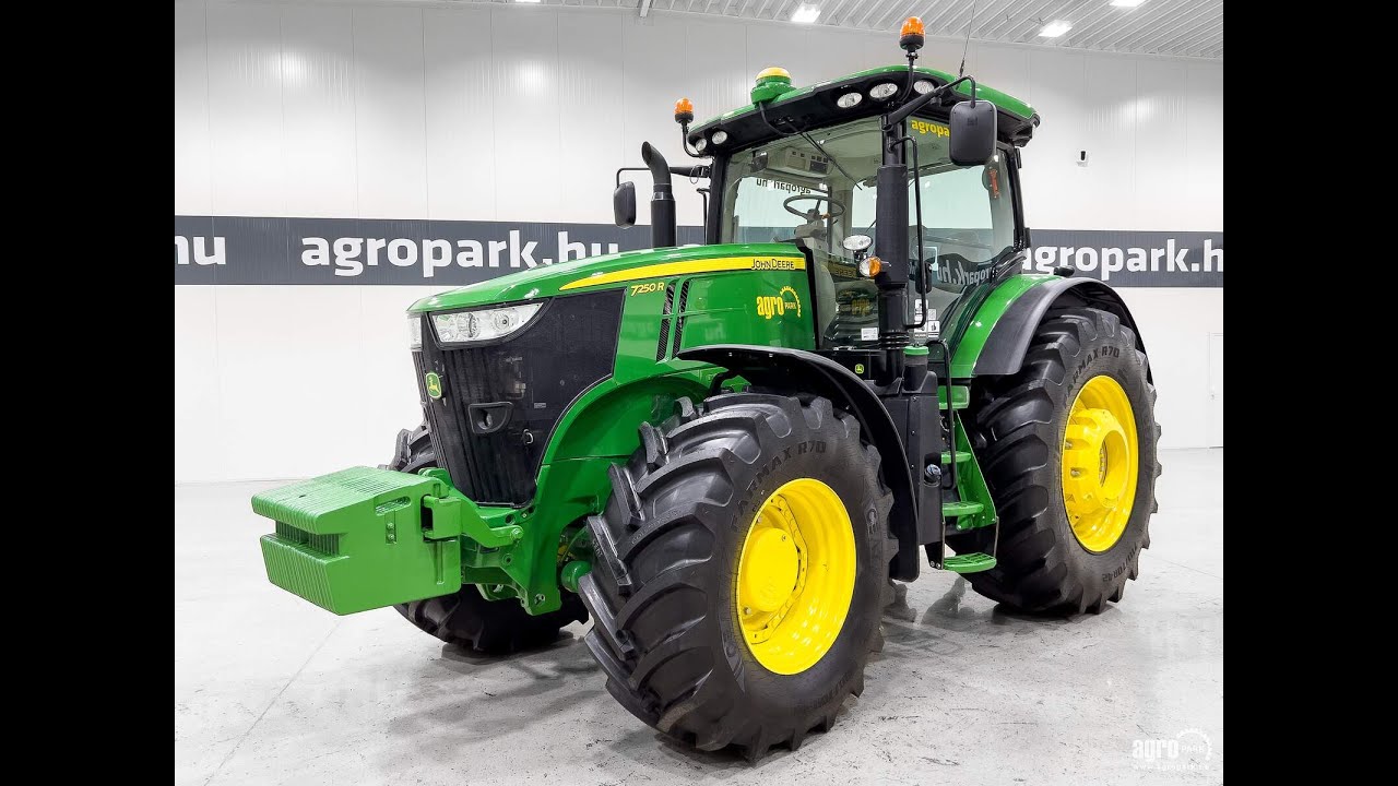 John Deere 7250R TLS - YouTube