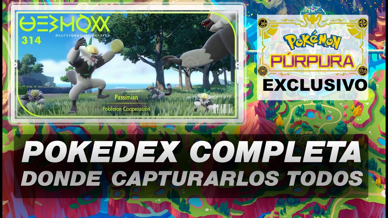 314 Pokedex Paldea - Passimian (Donde y Como Capturarlo) - Pokémon ...
