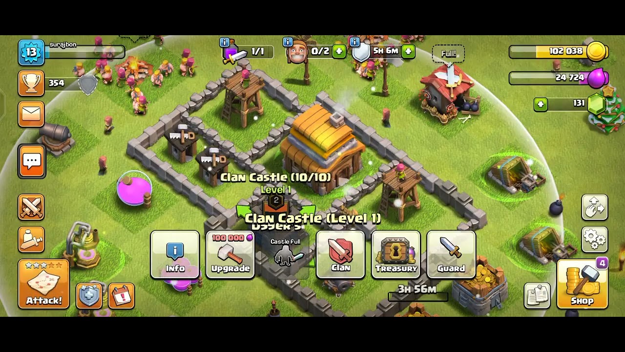 clash of clans op game #op - YouTube