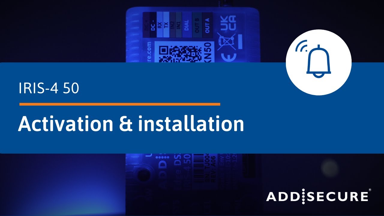 Activate and install the IRIS-4 50 - YouTube