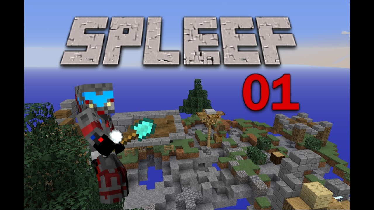 Minecraft mini games/ spleef 01 - YouTube