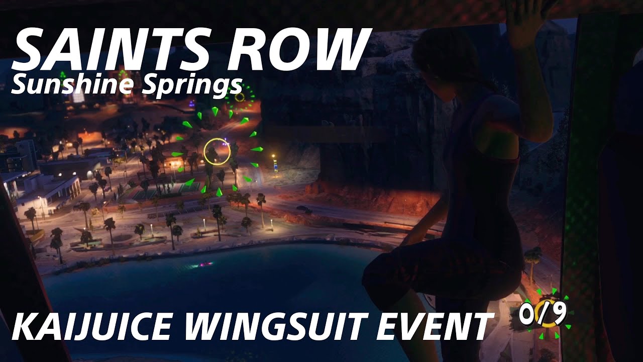 Kaijuce Wingsuit Event - Perfect Score - Sunshine Springs - Saints Row ...