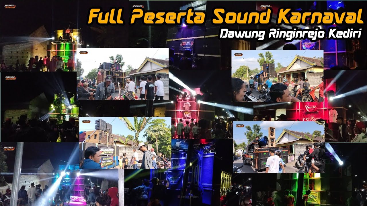 FULL PESERTA SOUND KARNAVAL DAWUNG RINGINREJO KEDIRI - YouTube