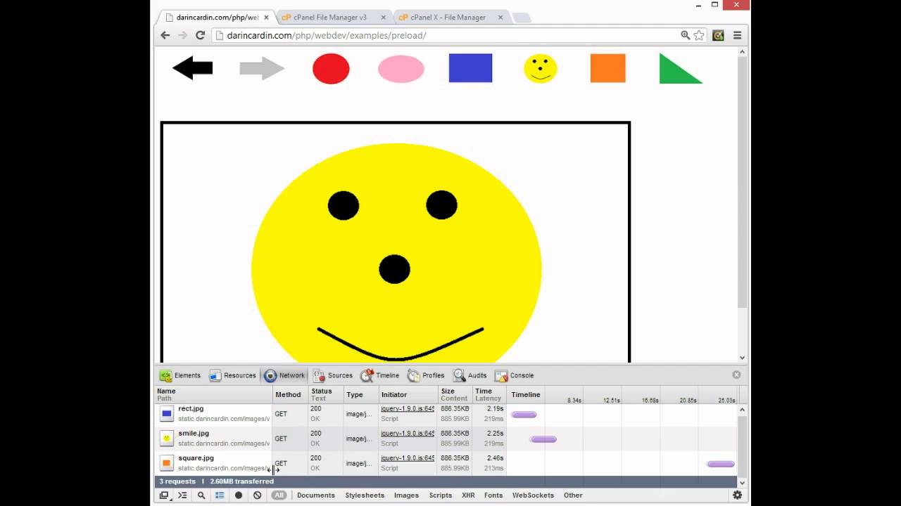 Preloading Data with Javascript - YouTube