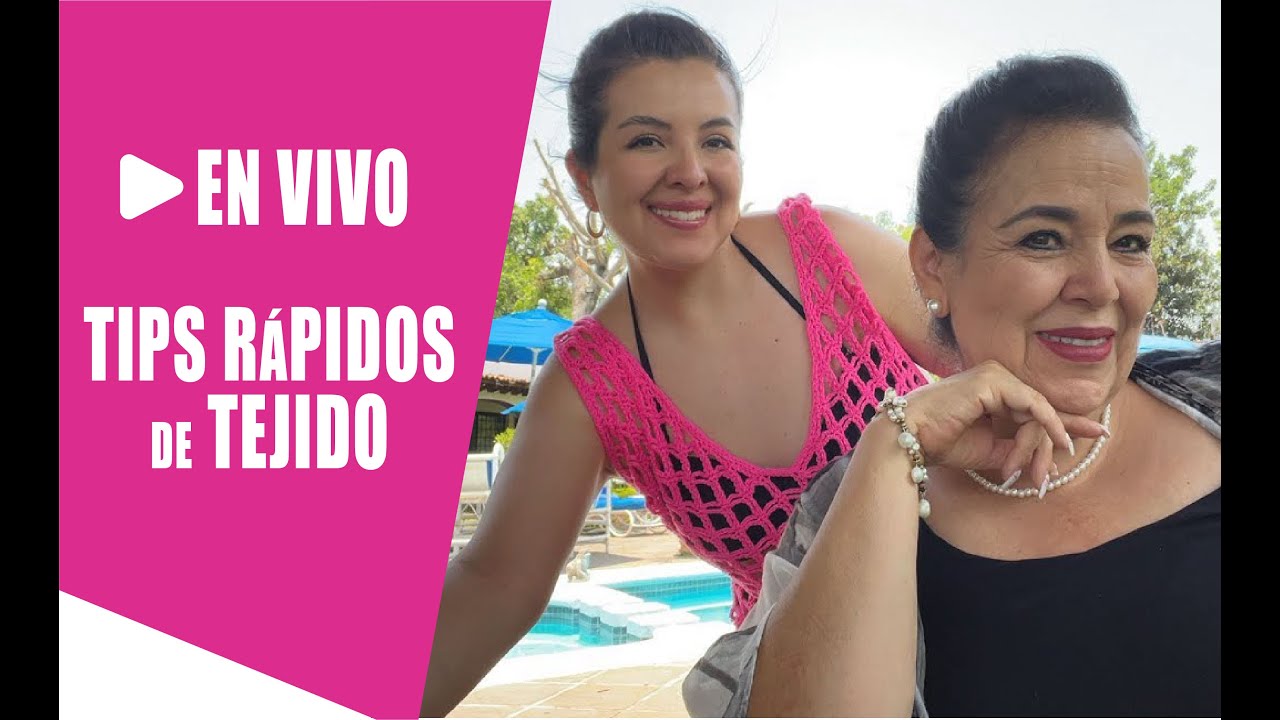 Estamos TOTALMENTE EN VIVO 😍 😍 Yo Tejo con LAURA CEPEDA - YouTube
