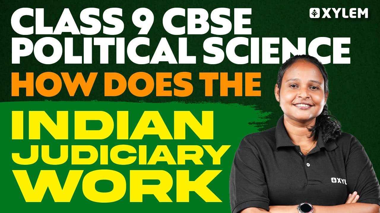 Class 9 CBSE Political Science - How Does the Indian Judiciary Work ...