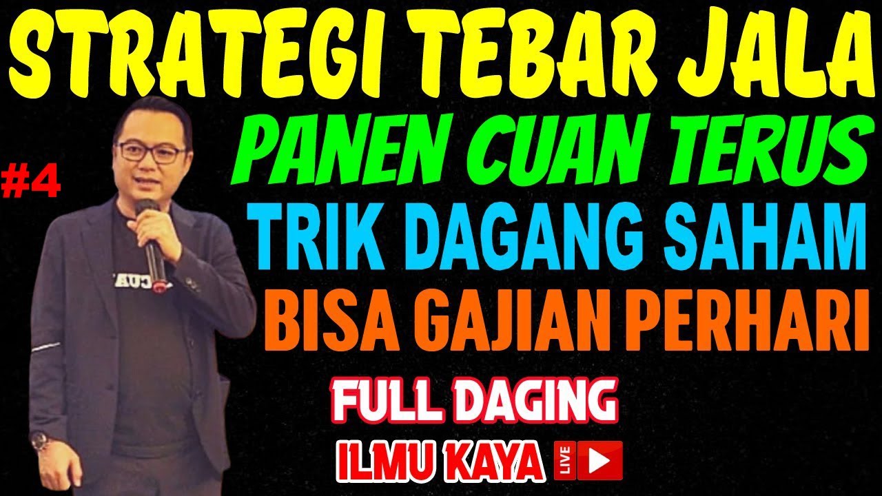 PANEN CUAN! STRATEGI TRADING METODE TEBAR JALA LOGICUAN, CARA CEPAT ...