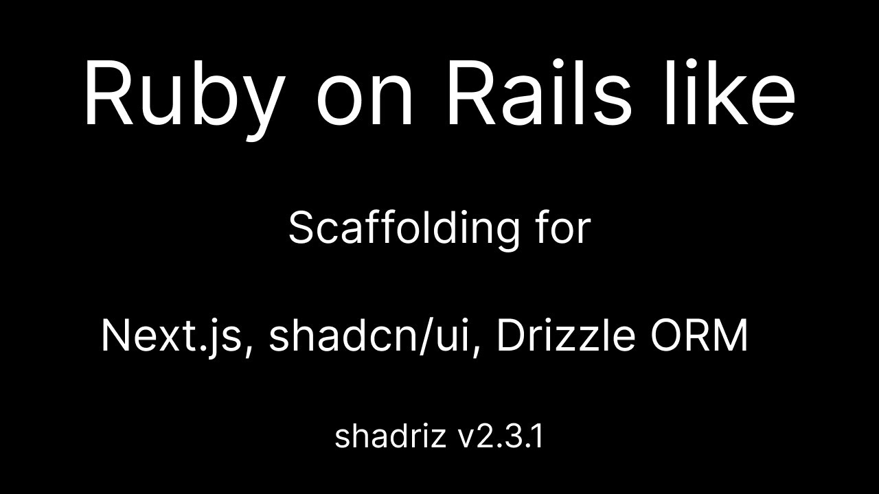 Build a Full-Stack App with Next.js, ShadCN/UI & Drizzle ORM in Under 9 ...