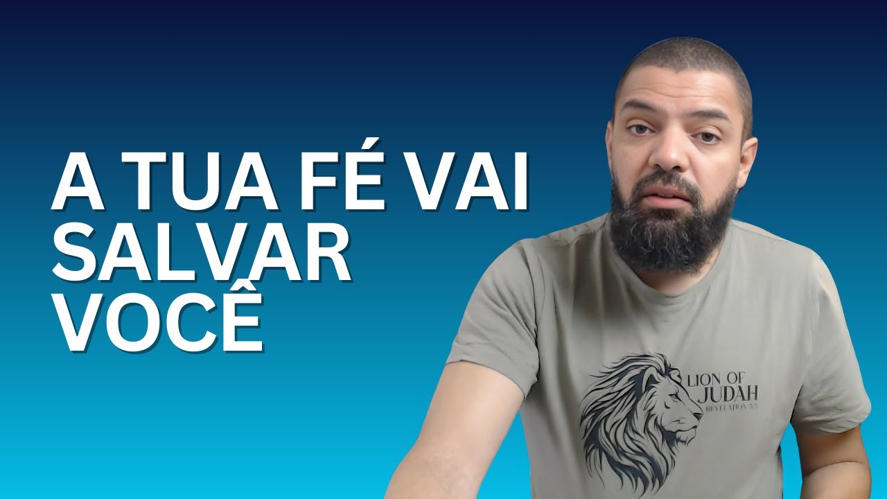A Sua fé vai Salvar Você | ASSUMA SUA VIDA | QUINTA FEIRA - YouTube
