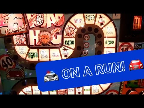 Road Hog Fruit Machine £6JP. Full Game Play (Part 1/2) Arcade Session ...