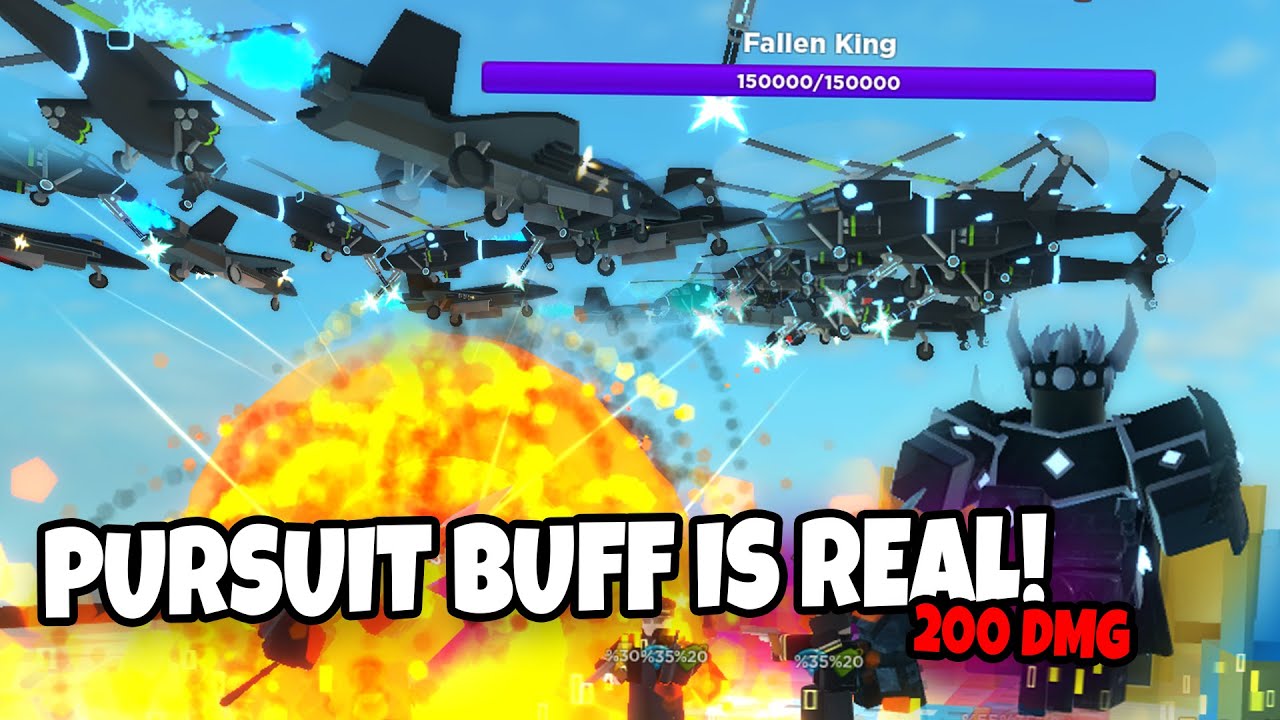 Pursuit Buff + Support Tower Is So OP! (Tower Defense Simulator ...