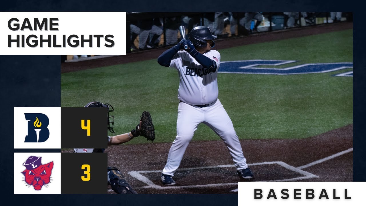 Bushnell Baseball Highlights vs Linfield - YouTube